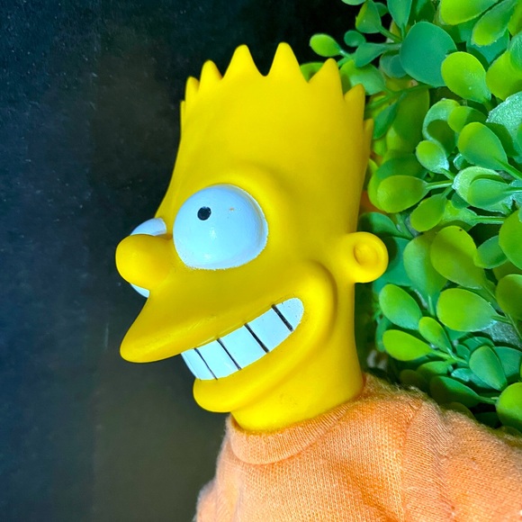 Simpsons | Toys | The Simpsons Vtg 99 Bart Simpson Plush Molded Plastic ...
